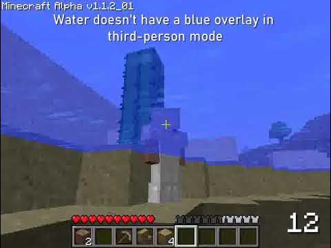 15 Bugs and Glitches in Minecraft Alpha 1.1.2_01 - YouTube
