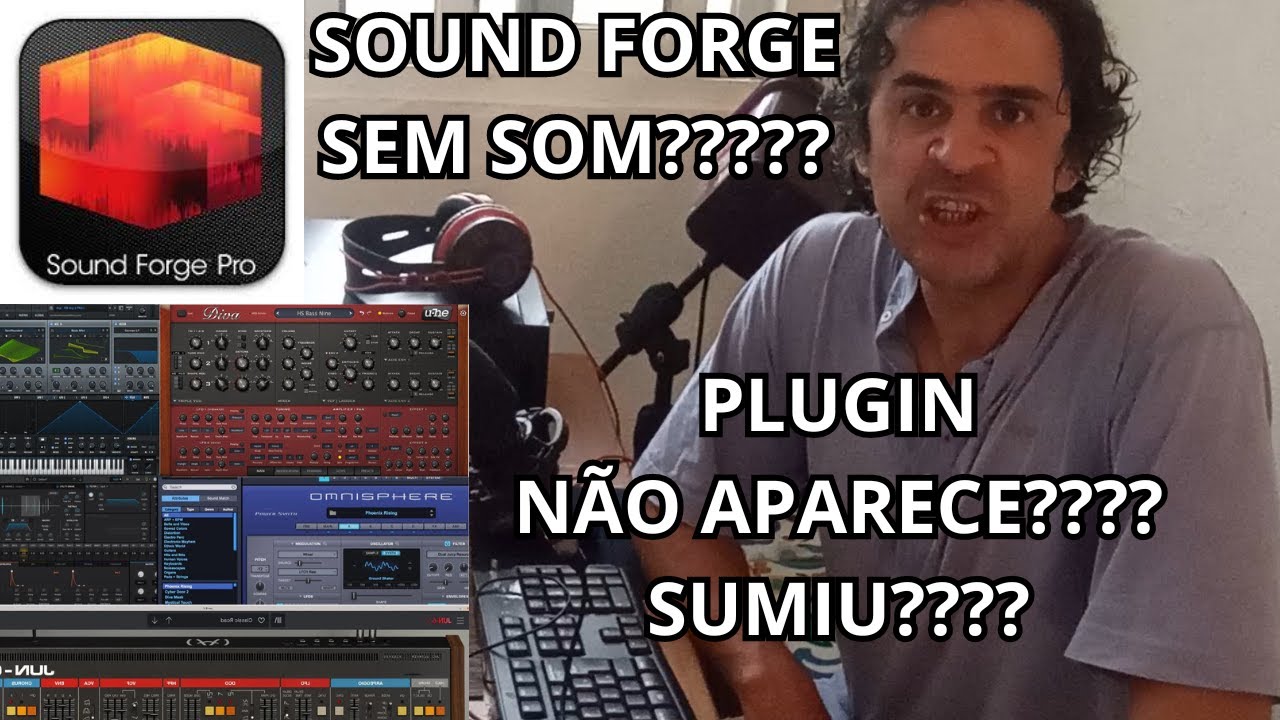 Configurando o áudio e instalando plugins no Sound Forge - YouTube