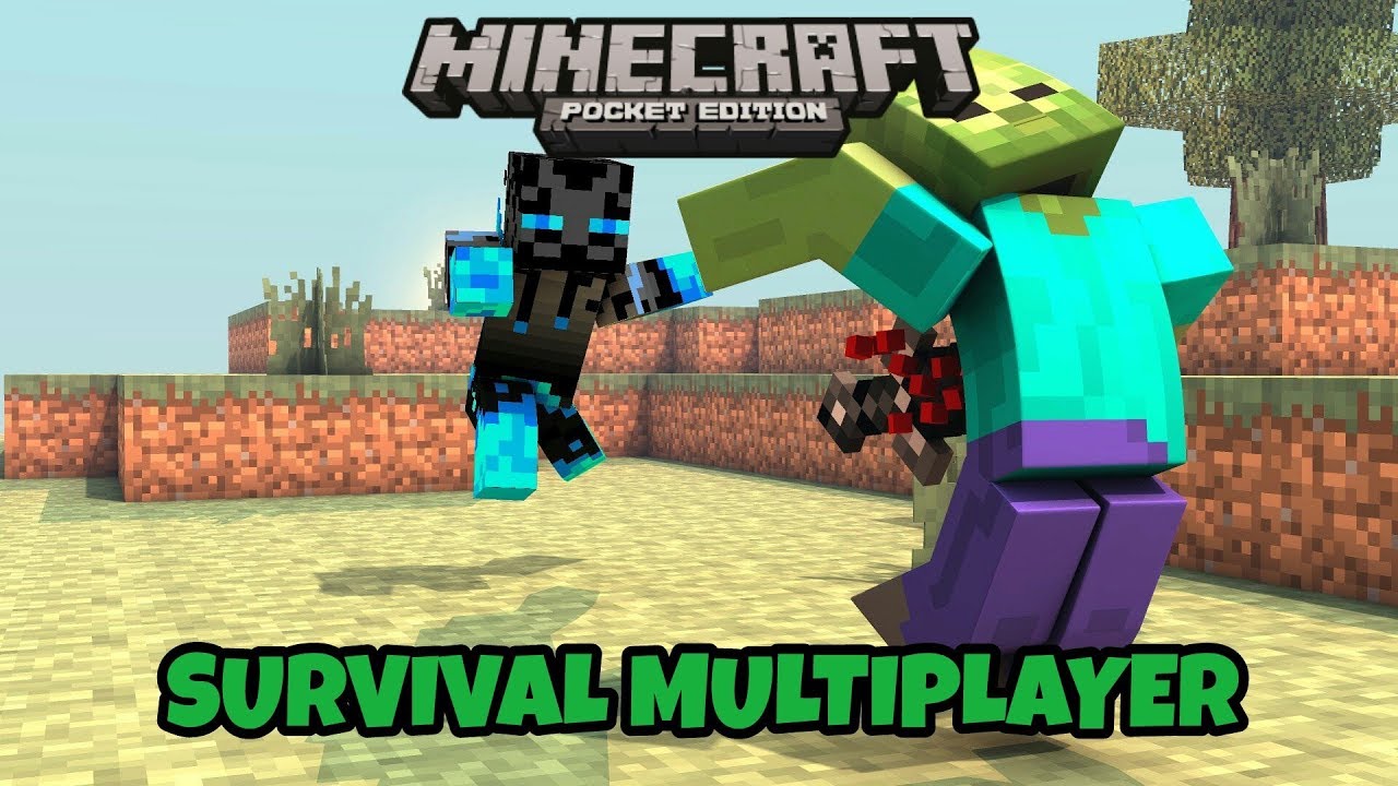 MCPE I Survival Multiplayer #1 - YouTube