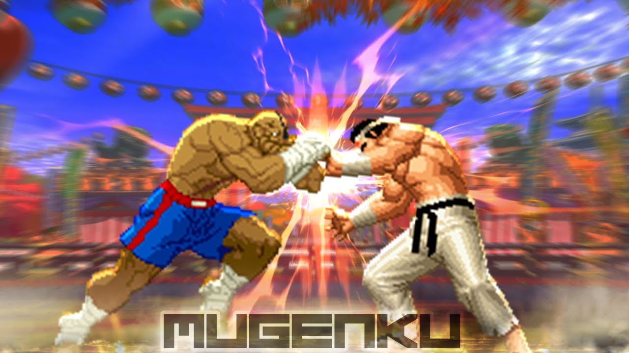 Sagat vs Goro Daimon. Capcom vs SNK Street Fighter MUGEN Multiverse ...