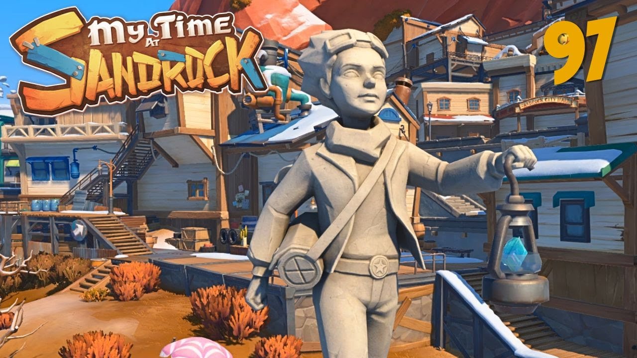 The Peach Statue - My Time In Sandrock - Part 97 - YouTube