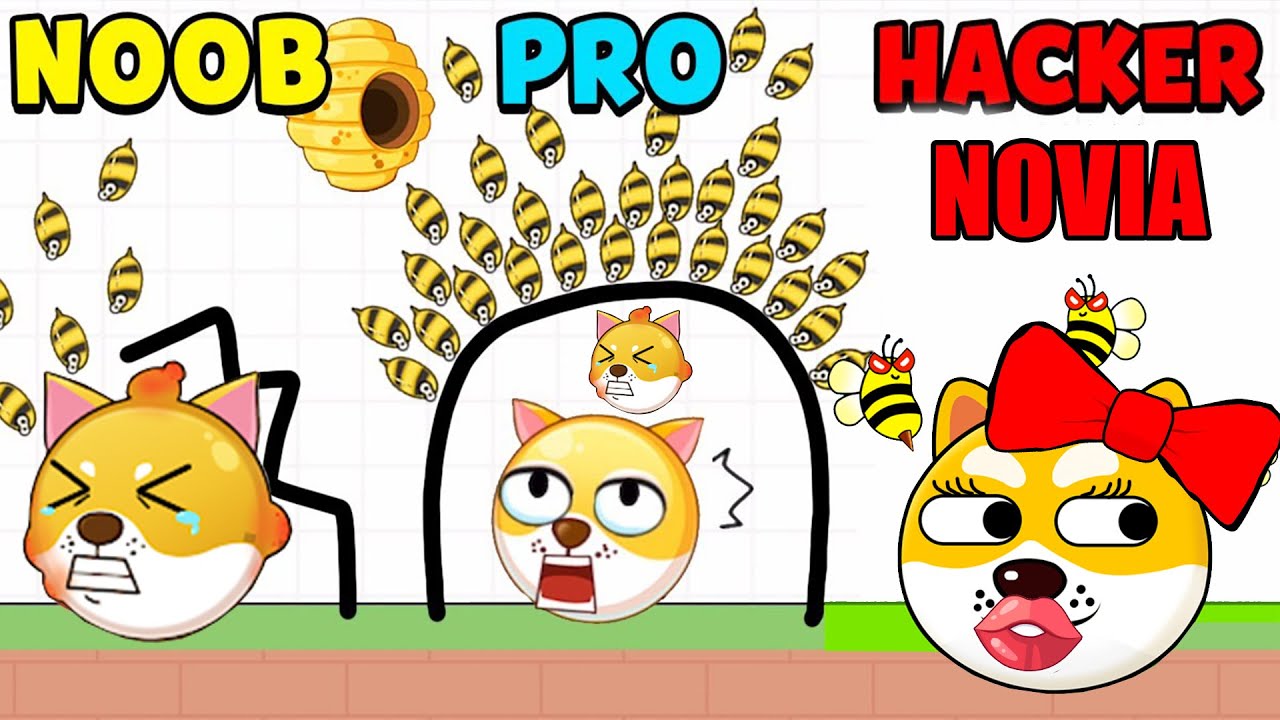 Save the Dog tiene Novia | La Novia de mi Perro vs Abejas | Juegos Luky ...