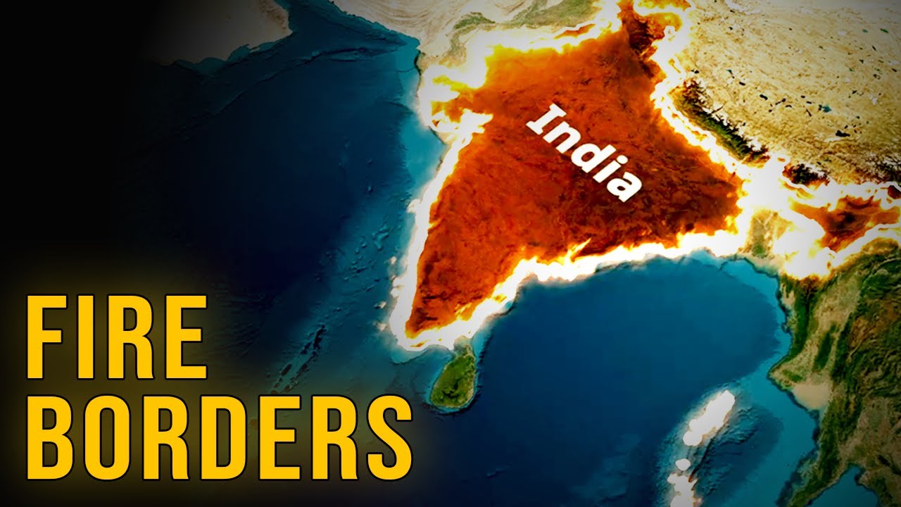 War-Style Fire Map Animations border Using GEOlayers in After Effects ...