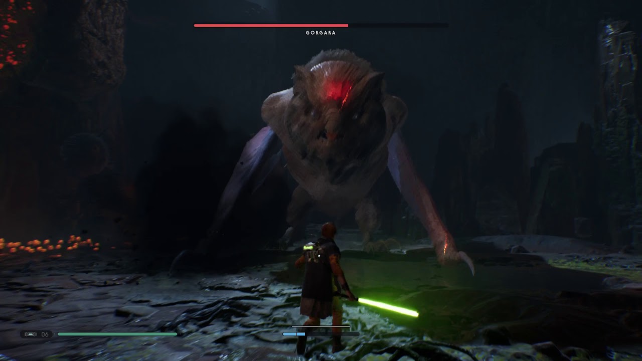 STAR WARS Jedi: Fallen Order Gorgara Fight (Jedi Master/No Damage ...