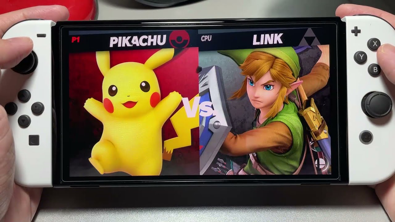 Super Smash Bros Ultimate Gameplay Nintendo Switch Oled - YouTube