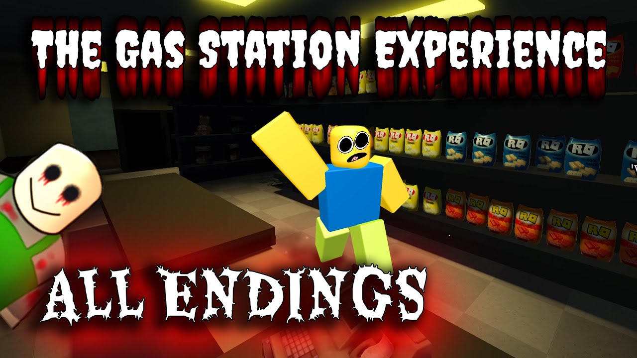 The Gas Station Experience - ALL Endings + ALL Badges [Roblox] - YouTube
