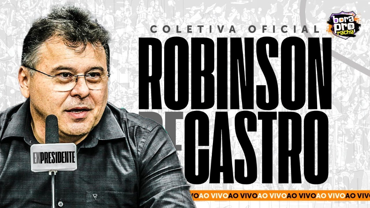 🚨 ATENÇÃO! ROBINSON DE CASTRO FAZ PRONUNCIAMENTO OFICIAL! - YouTube