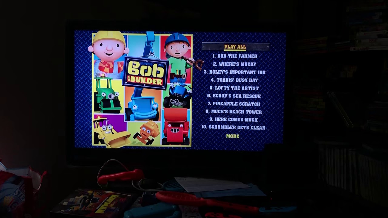 Bob the builder can do crew pack 2020 DVD menu walk through - YouTube