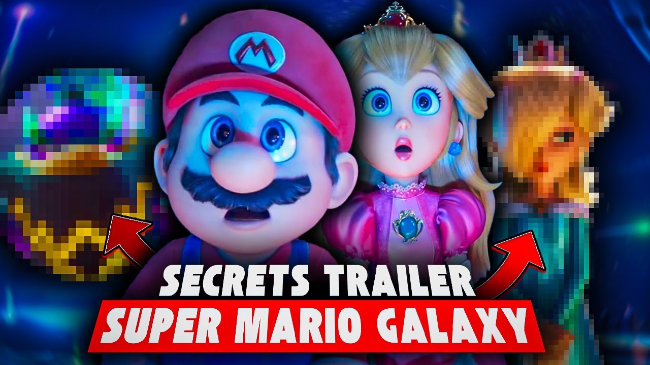 Les Secrets CachÉs Du Trailer De The Super Mario Galaxy Youtube 9533