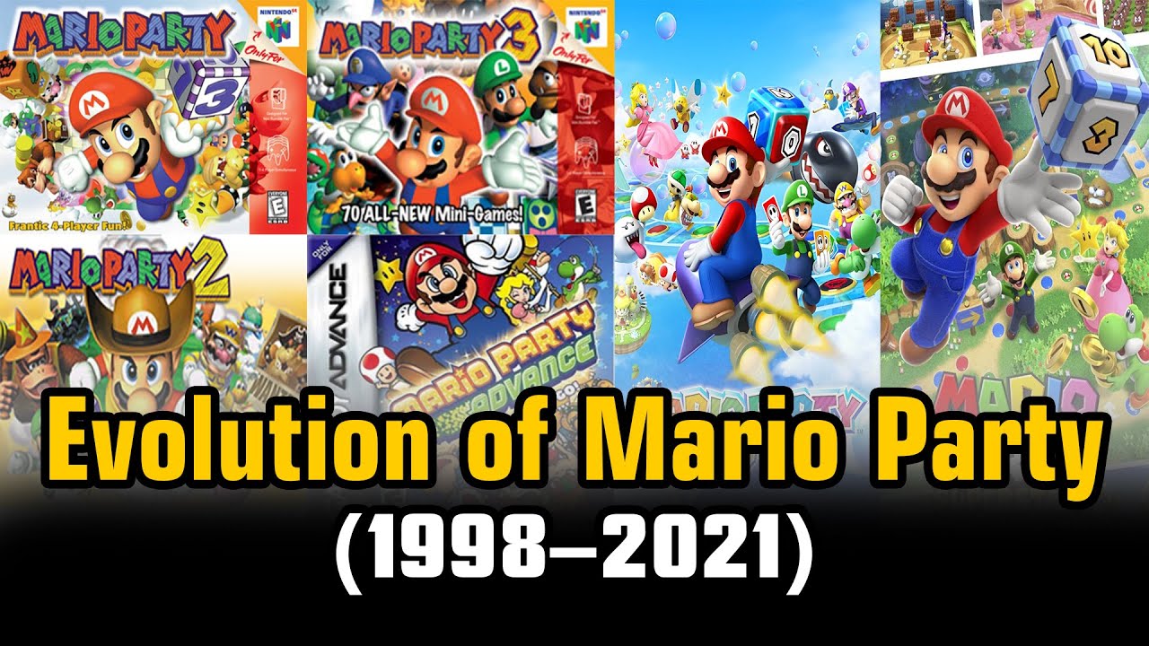 Evolution of Mario Party (1998-2021) - YouTube