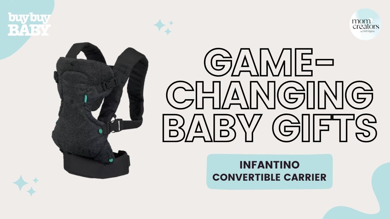 Game-Changing Baby Gifts: Infantino Convertible Carrier - YouTube