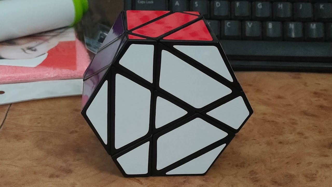 diansheng 3×3 hexagonal prism puzzle solve - YouTube