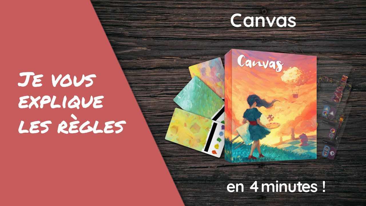 Je vous explique les règles du jeu CANVAS en moins de 4 minutes! - YouTube