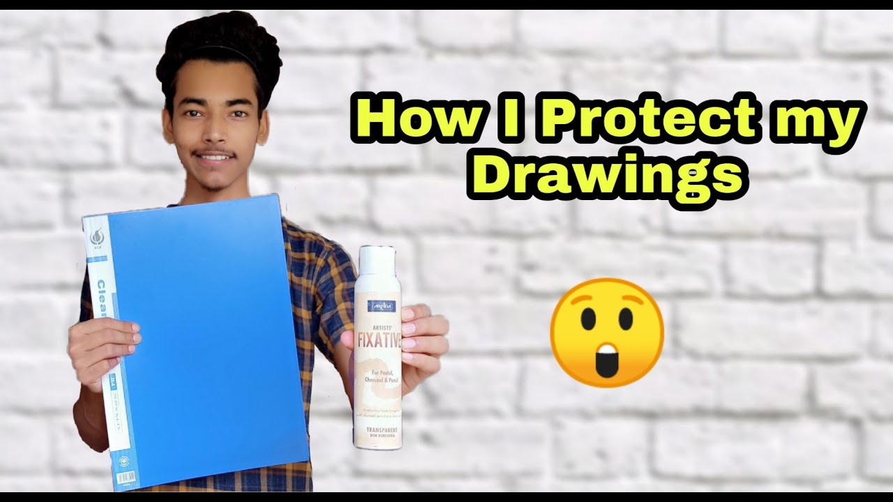 How To Protect Your Drawings For Long Time - YouTube
