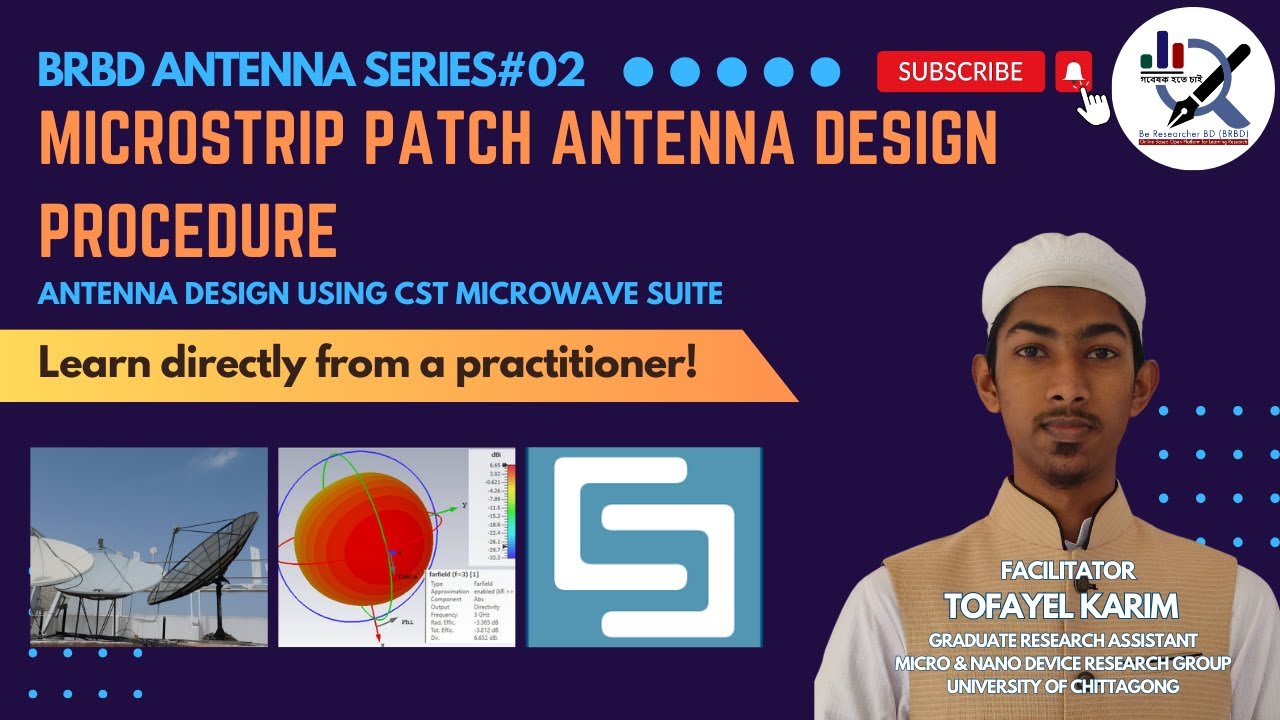 Microstrip Patch Antenna Design Procedure - YouTube