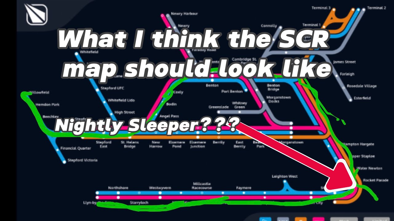 My (odd) ideas of what the SCR map should look like - YouTube
