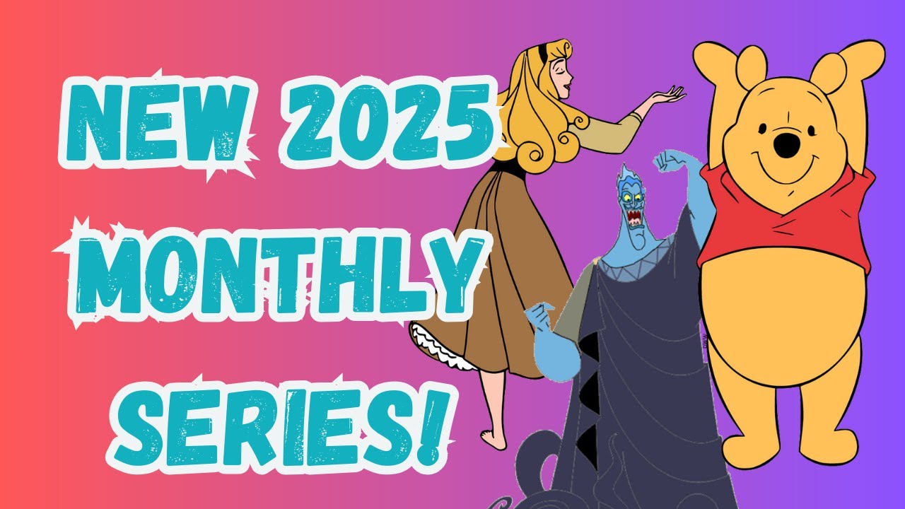 2025 MONTHLY DISNEY PIN COLLECTIONS! | NEW HIDDEN MICKEYS! #disneypins ...