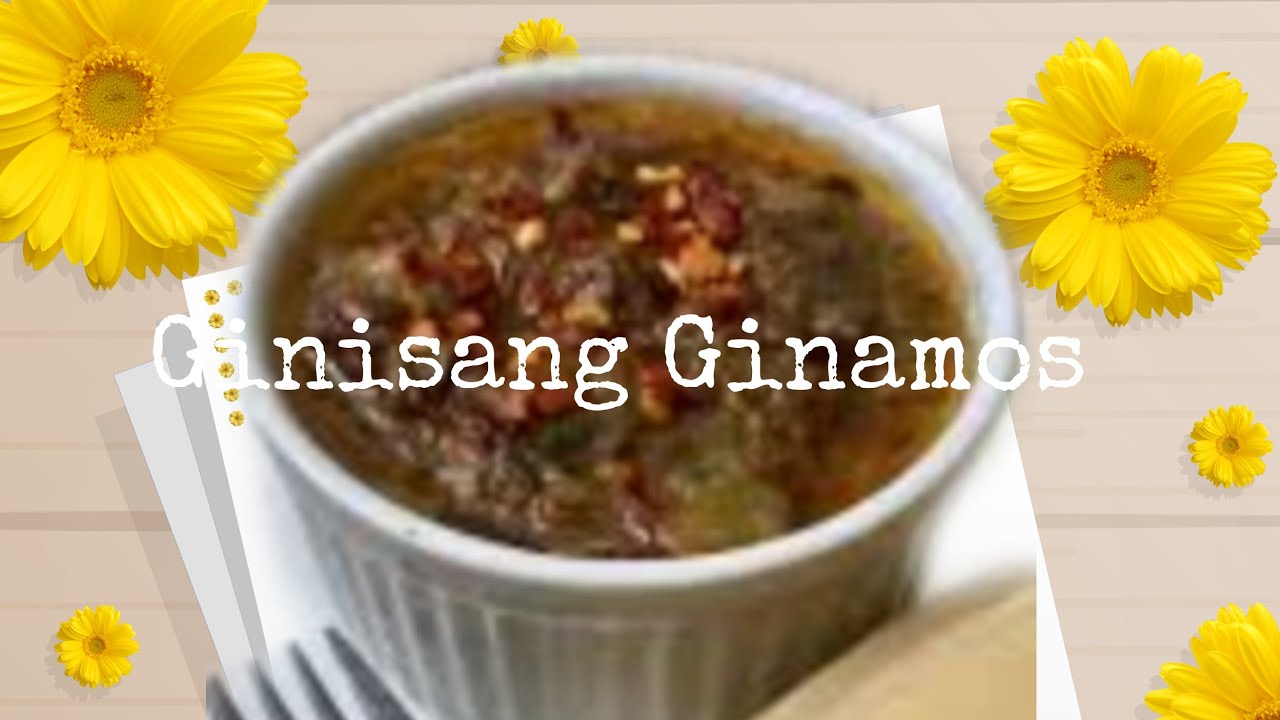 GINISANG GINAMOS WITH TOMATO // BRINED ANCHOVIES @mike Cooking Channel ...