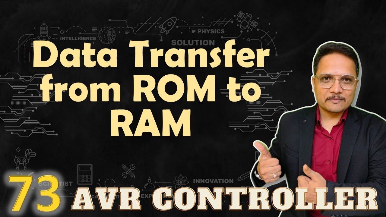 Data Transfer from ROM to RAM - YouTube