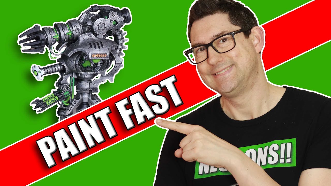 How To Speed Paint Necrons - Doomstalker Painting Guide - YouTube