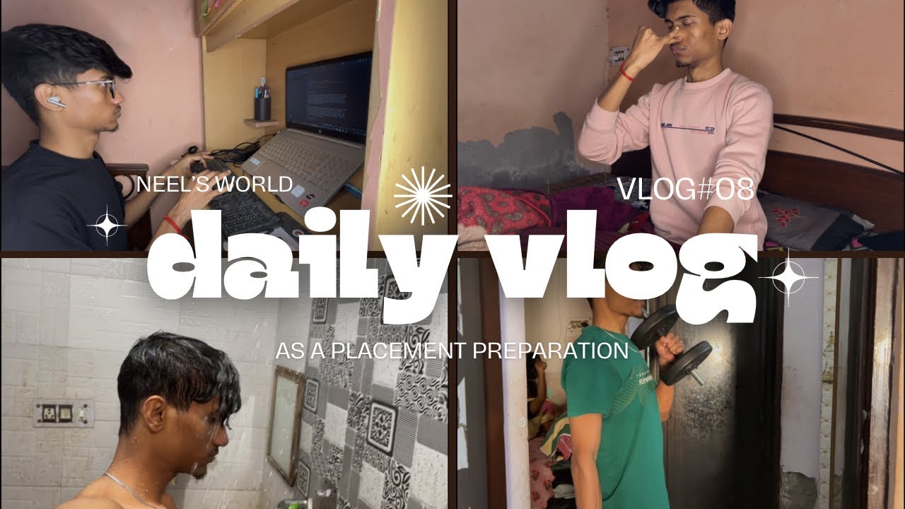My Daily Routine as a Placement Student! 🎯💻 #vlog08 - YouTube