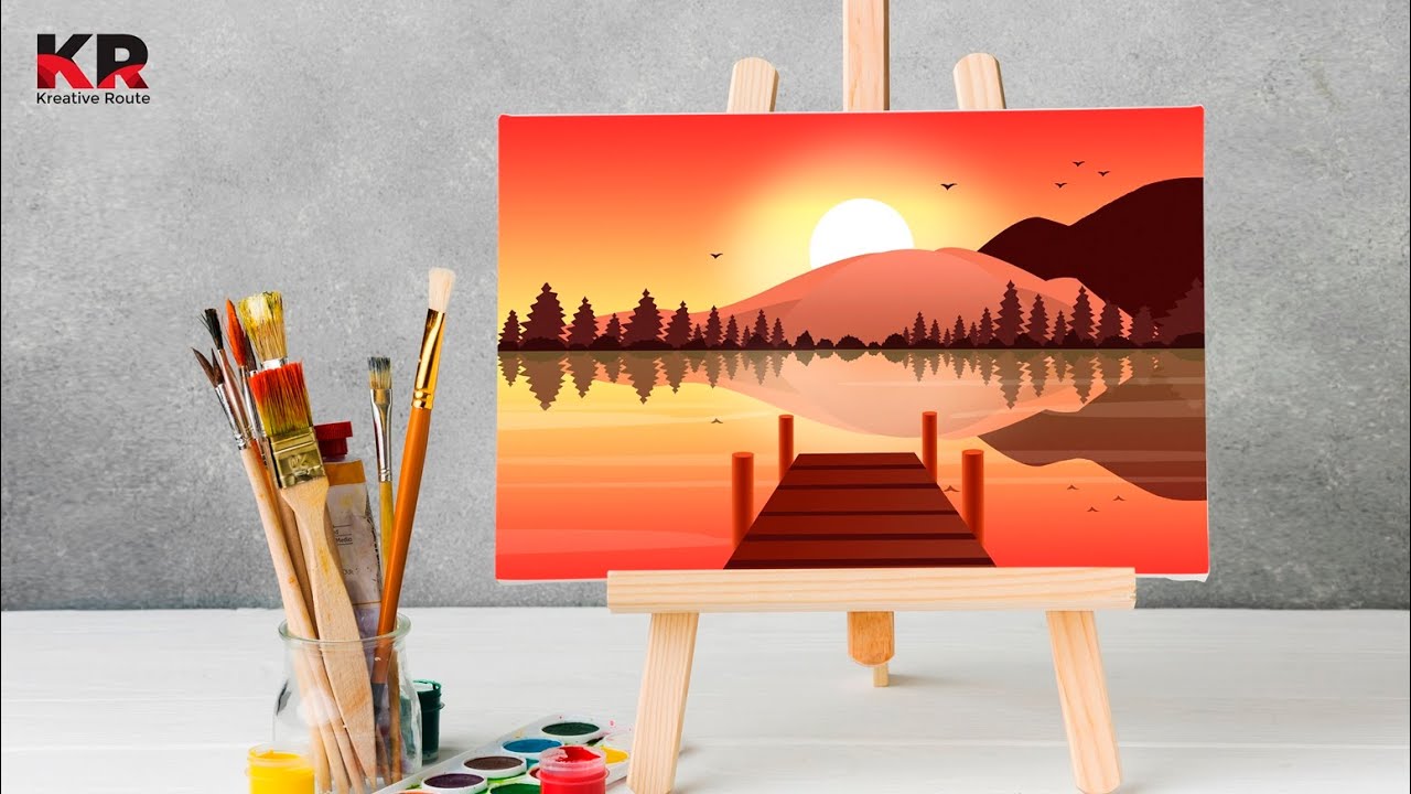How to Create a digital painting in Adobe Photoshop |Kreative Route ...