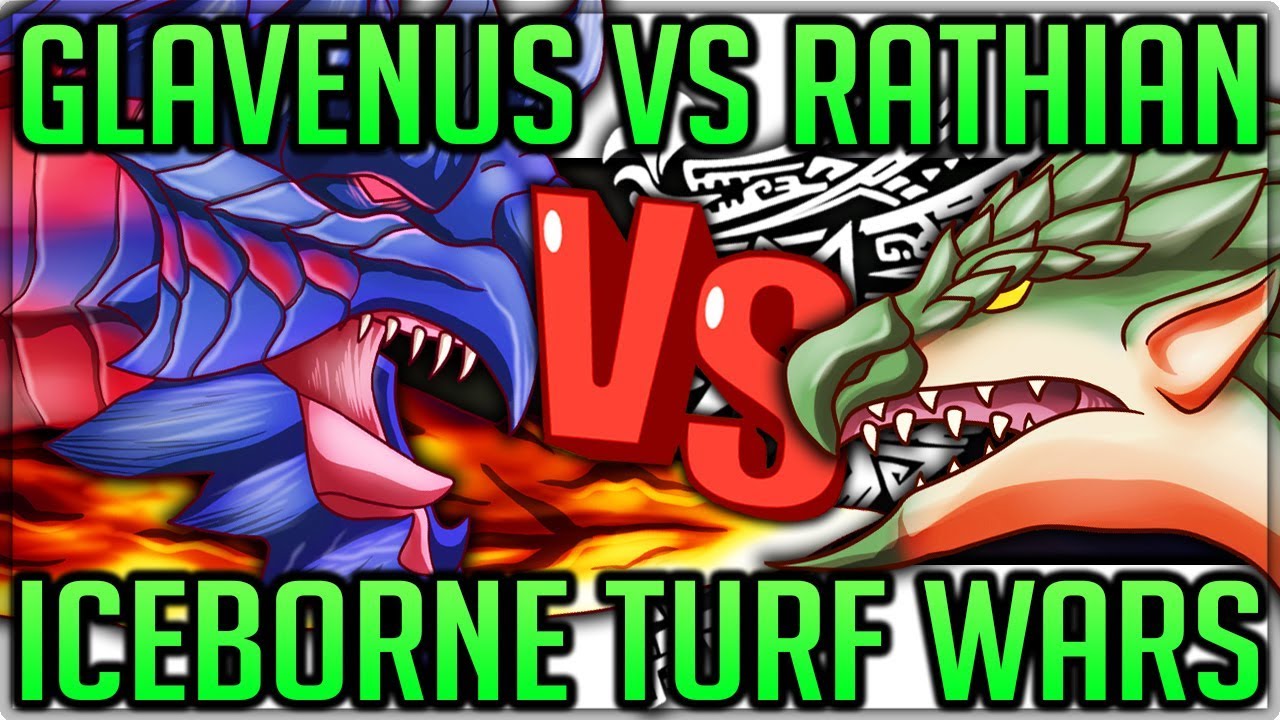 Glavenus VS Rathian Iceborne Turf War is Unbelievable - Monster Hunter ...