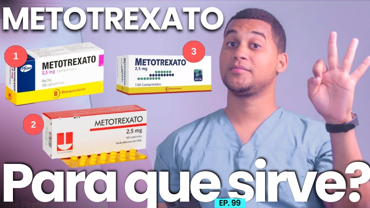 METOTREXATO PARA QUE SIRVE | 3 COSAS - YouTube