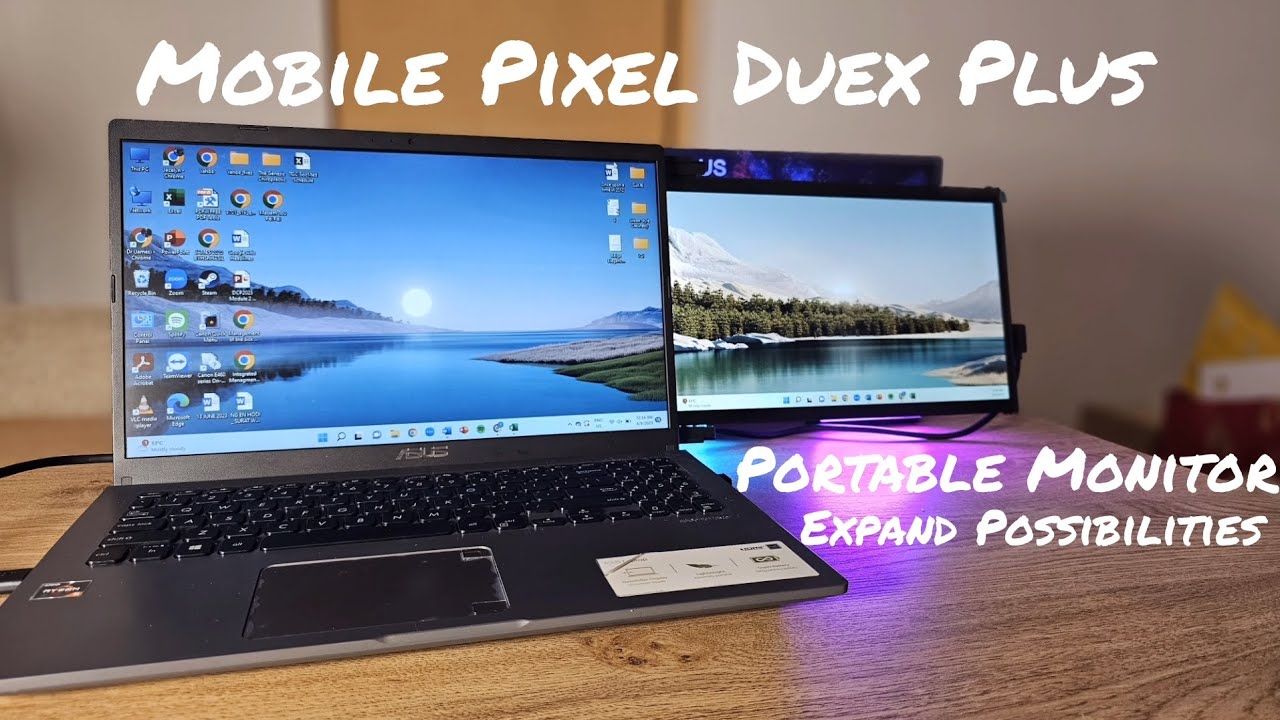 Portable Dual-Screen 14.1' Laptop Monitor?! - Mobile Pixel Duex Plus ...