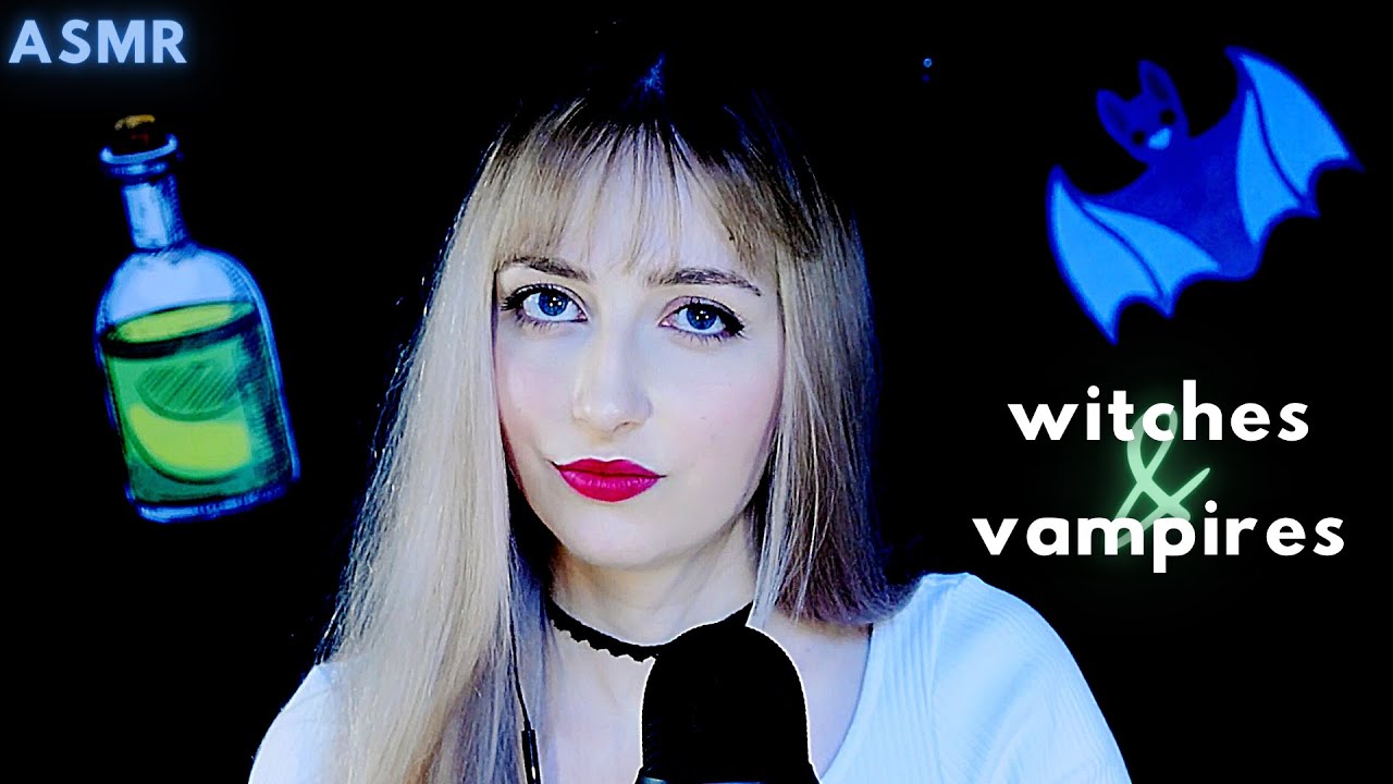 ASMR│Facts About Witches & Vampires - YouTube