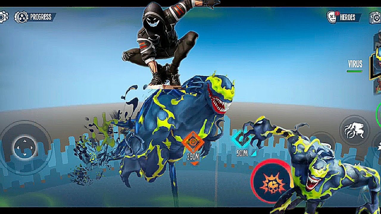 Spider Fighter Venom vs Venomous Poisonous Alien best 1v1 fight ...