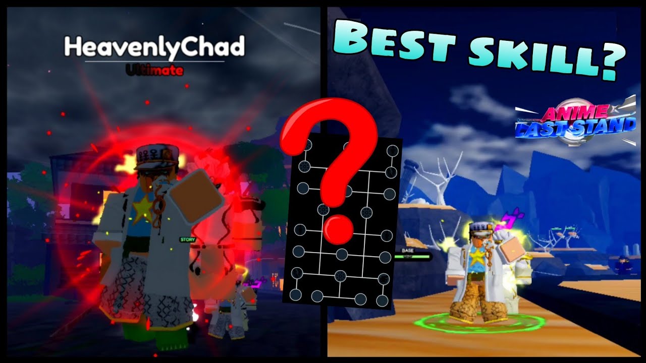 BEST Skill Tree For Heavenly CHAD/JOTARO - Anime Last Stand - YouTube