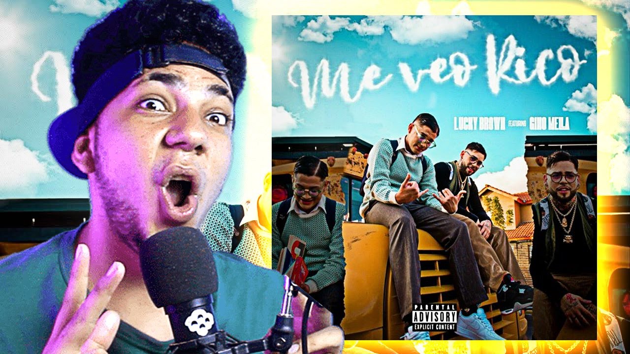 Me Veo Rico Video Oficial Lucky Brown X Gino Mella ReacciÓn Youtube