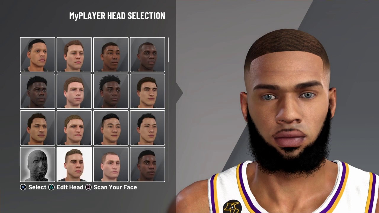 Lightskin face creation 2k20 - YouTube