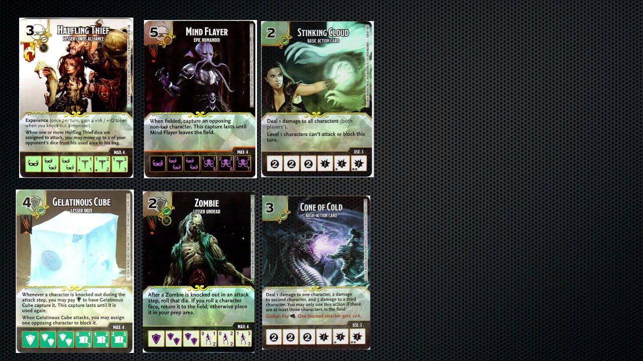 GNU D&D Dice Masters Team Building 01 - YouTube