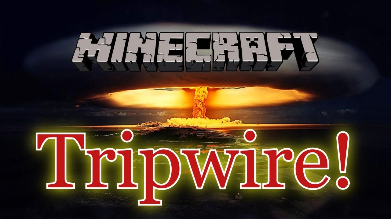 How To Make Tripwire (Minecraft) - YouTube