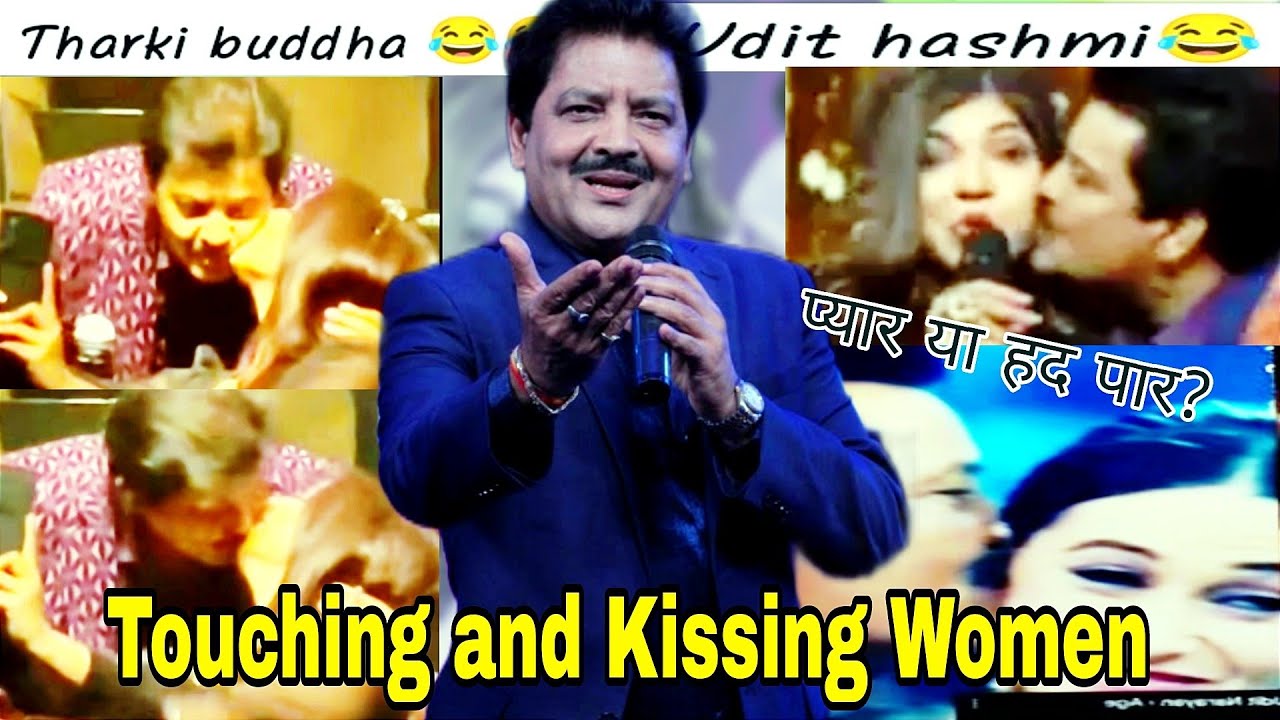Udit Narayan's On-Stage KISS: Affection Crossed the Line - YouTube