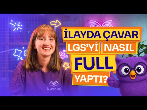 İlayda Çavdar   LGS’ye Nasıl Çalıştı?