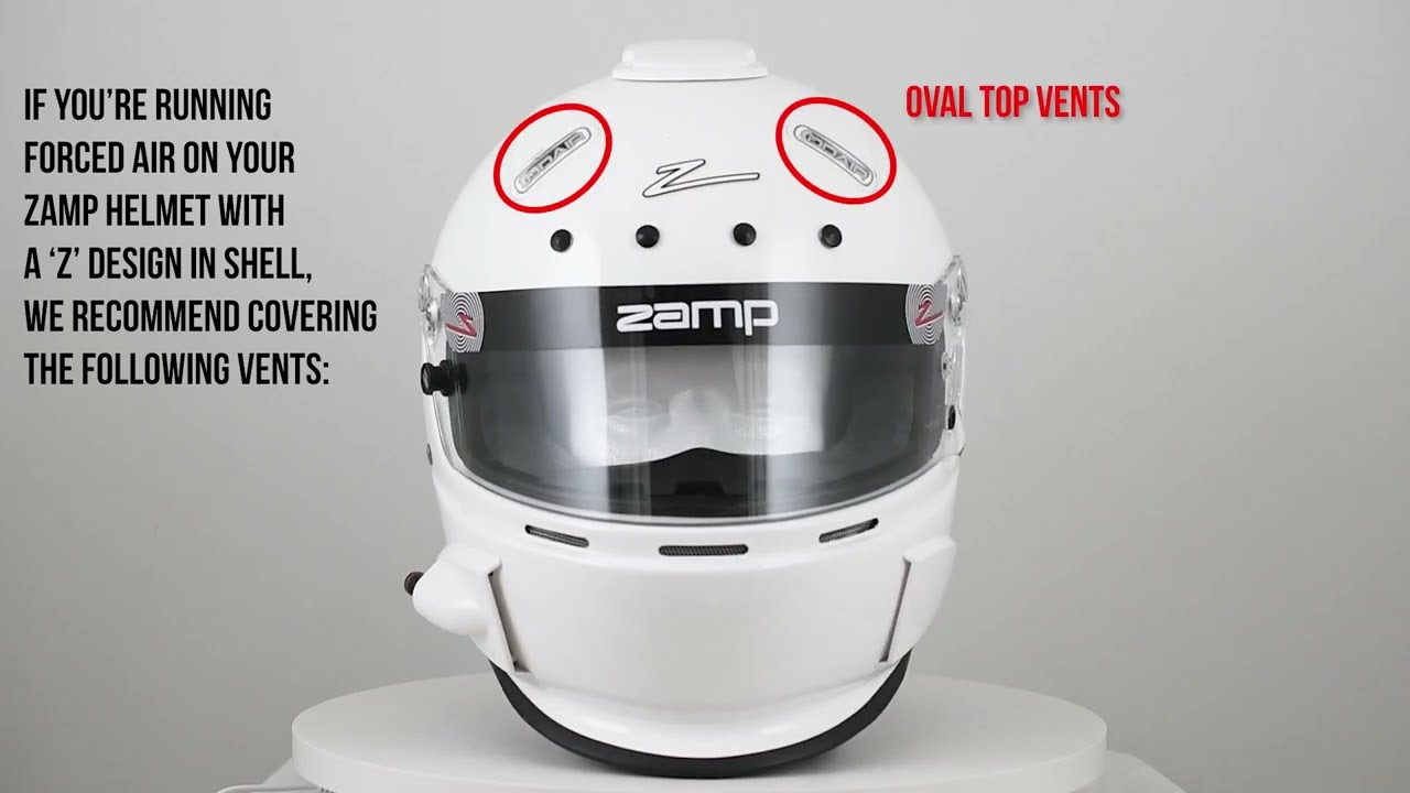 How to Set Up Venting for Zamp Switch Helmets Running Forced Air ...