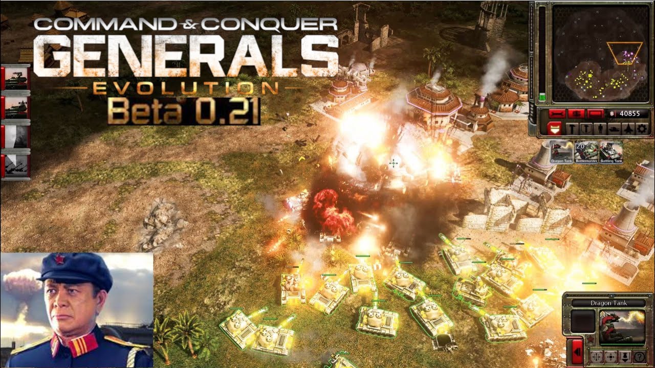 Command & Conquer: Generals Evolution Beta 2.1 | Amored Fury - Nuke ...