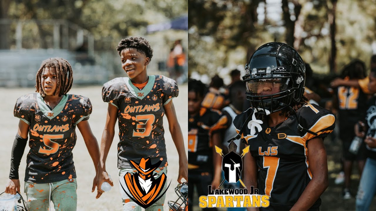 Orlando Outlaws vs lakewood Jr Spartans 11u game | Week 1 | - YouTube