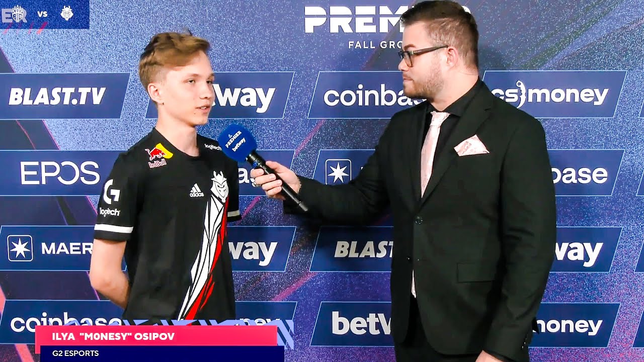 G2 m0NESY - Interview before MATCH vs BIG | BLAST Premier Fall 2022 ...