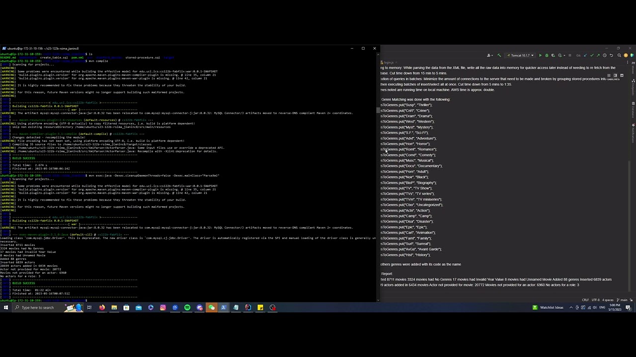 CS122B Project 3 Fabflix Demo - YouTube