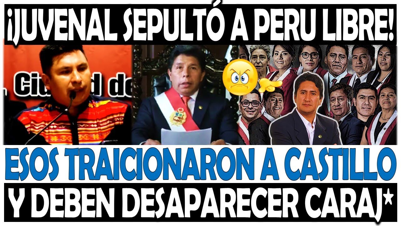 VALIENTE CIUDADANO SEPULTÓ AL PARTIDO PERU LIBRE EN REUNIÓN ...