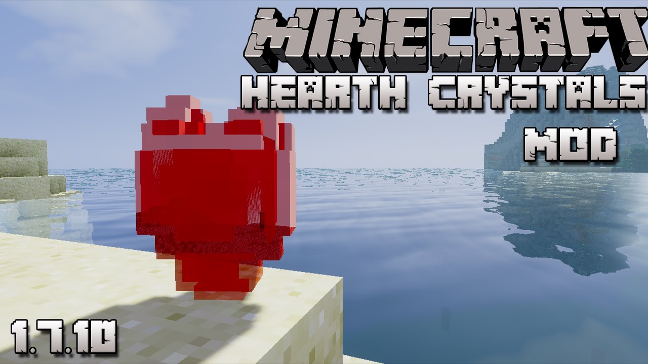 Minecraft 1.7.10 | CORAZONES DE CRISTALES - Hearth Crystals Mod Español ...