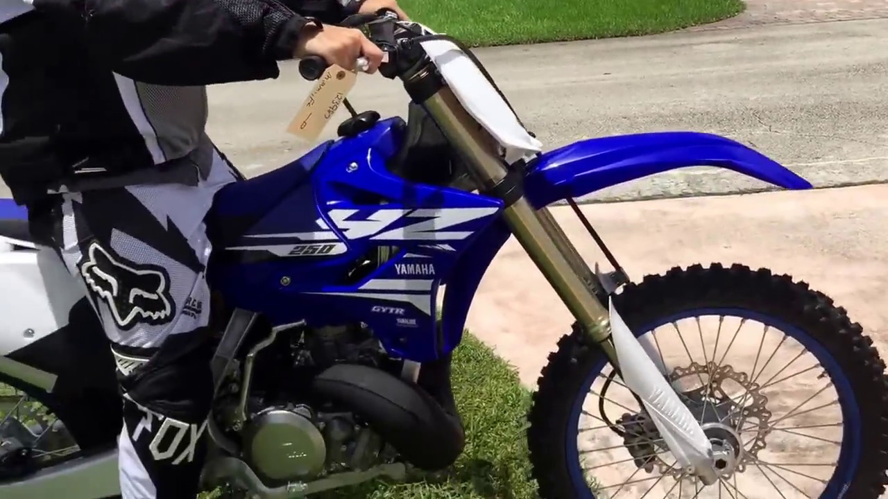 2018 YZ250 Brand New First Ride - YouTube