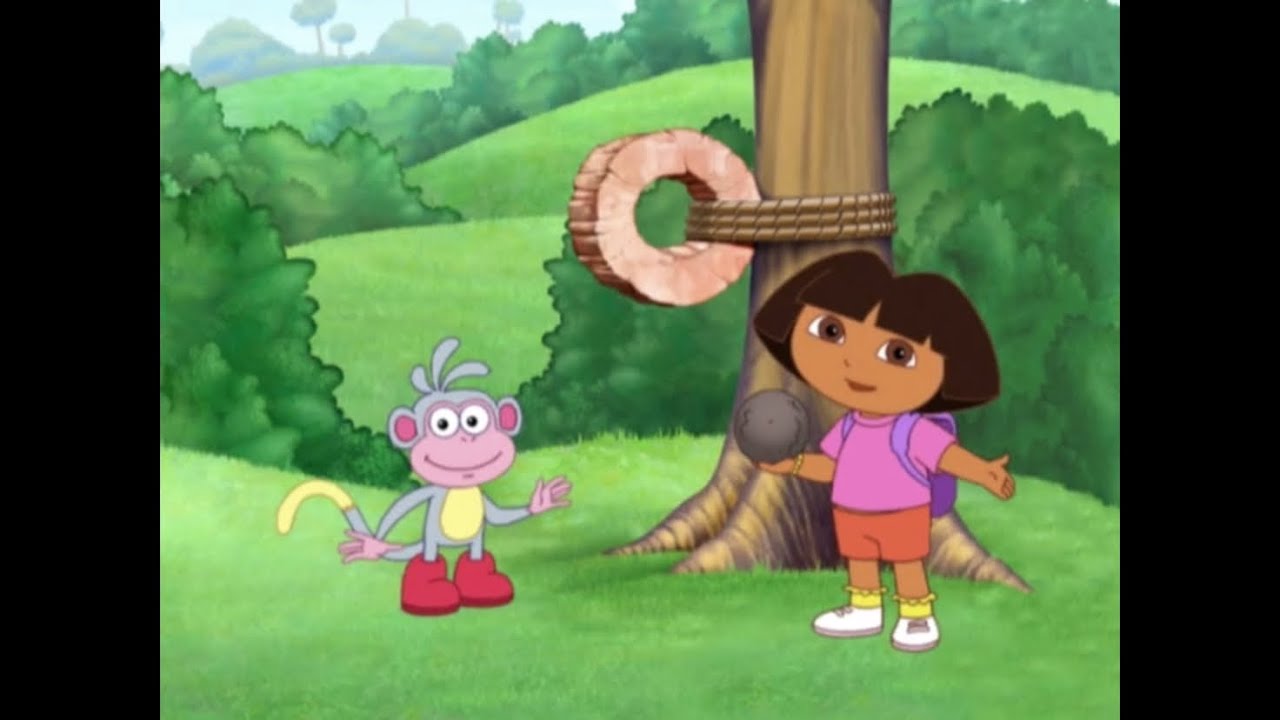 Dora the Explorer Dora and Boots Play The Ancient Maya Ball Game PAL ...