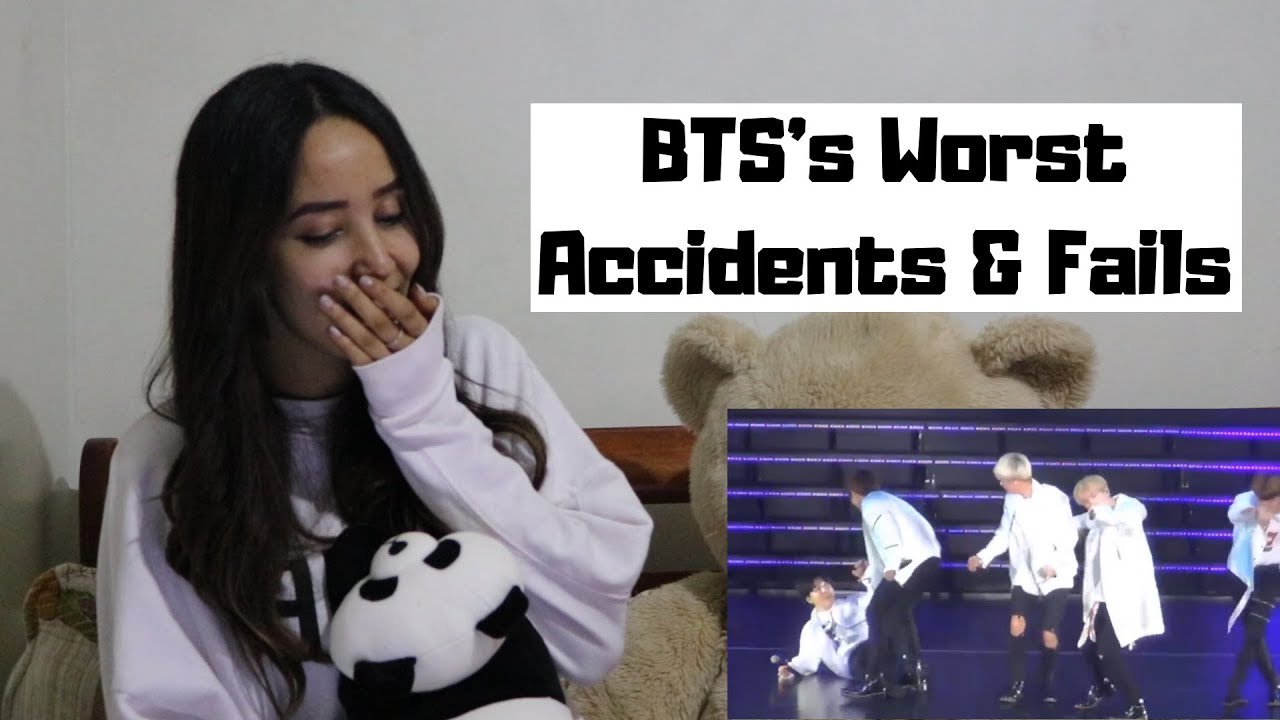 BTS’s Worst Accidents & Fails _ REACTION - YouTube