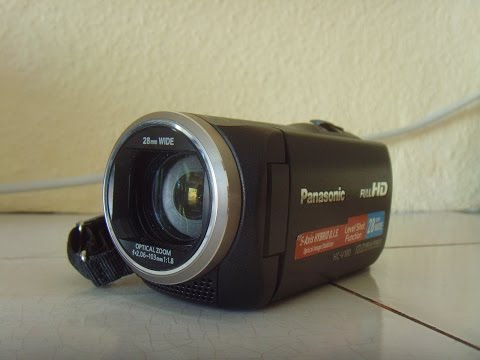 Meine neue Videokamera (Panasonic HC-V180)