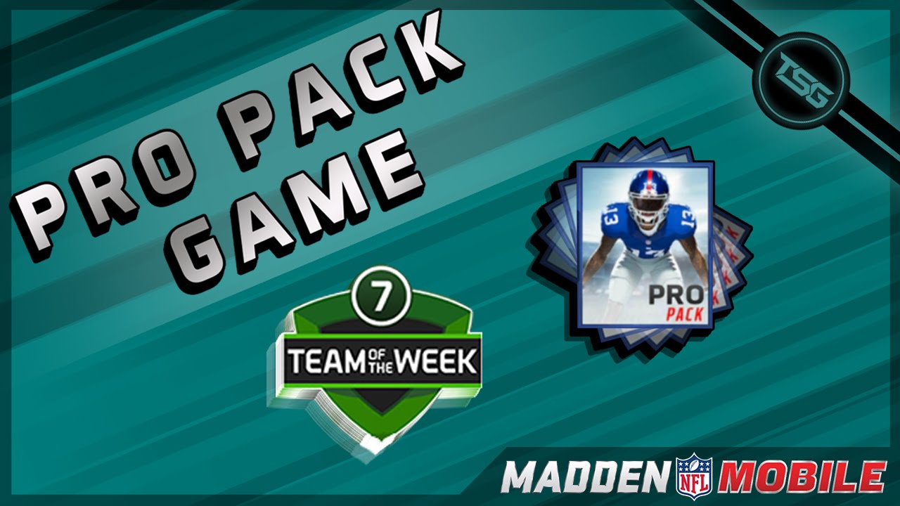 "That Was Easy" | Pro Pack Opening Game | Madden NFL Mobile 16 - YouTube